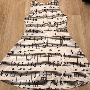 Dresses | Musical Notes Swing Dress 43439 L Xl | Poshmark